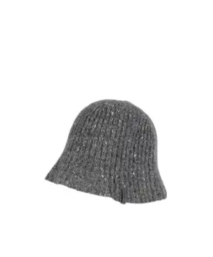 Brunello Cucinelli Multicolor Knit Bucket Hat - Gray