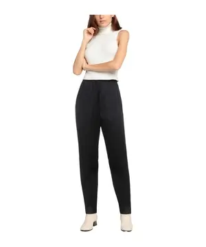 MAISON MARGIELA Solid-color Satin Trousers