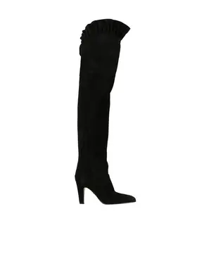 Chloé Suede Over The Knee Stiletto Boots