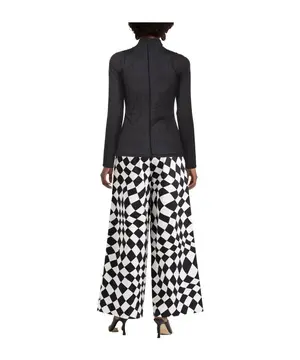 Rag & Bone Printed Long Sleeve Turtleneck T-shirt