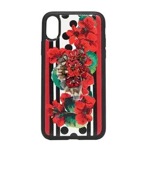 Dolce & Gabbana Floral Decal Phone Case