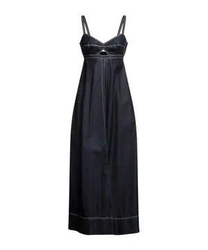 Tory Burch Solid-colored Sleeveless Flared Dress