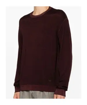 Emporio Armani Crew-neck Virgin-wool Sweater