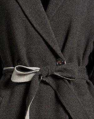 Brunello Cucinelli Longsleeve Singlebreasted Coat