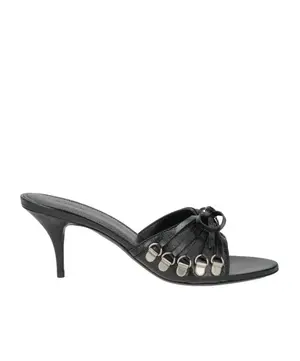 Balenciaga Solidcolor Leather Sandals