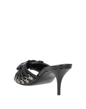 Balenciaga Solidcolor Leather Sandals