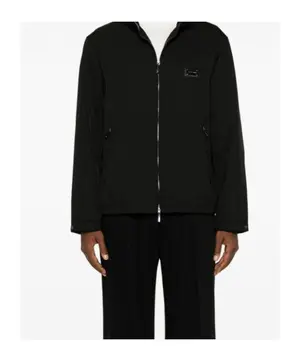 Emporio Armani Logo-plaque High-neck Jacket