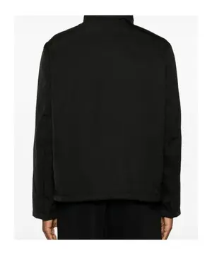 Emporio Armani Logo-plaque High-neck Jacket