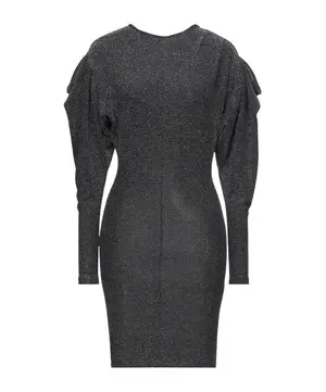 Isabel Marant Étoile Metallic Long-sleeve Knit Dress