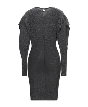 Isabel Marant Étoile Metallic Long-sleeve Knit Dress