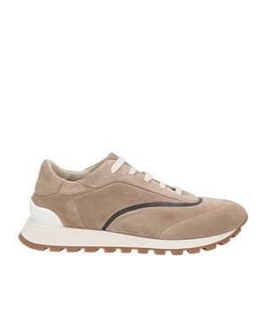 BRUNELLO CUCINELLI Brunello Cucinelli Suede Low-Top Casual Sneakers