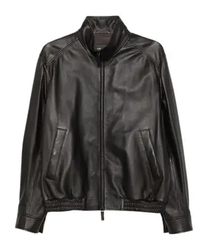 Emporio Armani High-neck Zip-up Jacket