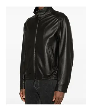 Emporio Armani High-neck Zip-up Jacket