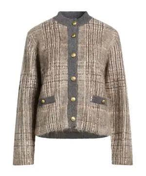 Brunello Cucinelli Plaid Jacquard Knitwear