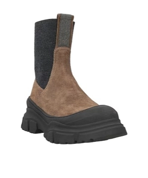 Brunello Cucinelli Twotone Platform Boots