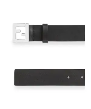 Fendi Leather Buckle Belt - No