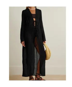 Le Kasha Strap Extra Long Dress
