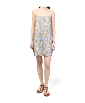 Zimmermann Daylight Scallop Mini Dress