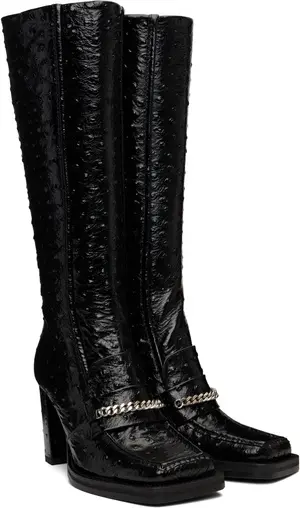 Martine Rose Square-toe High-heeled Boots