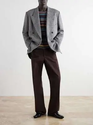 Dries Van Noten Straight-leg Cotton Trousers