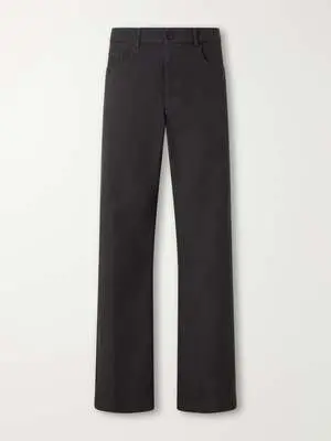 Dries Van Noten Straight-leg Cotton Trousers