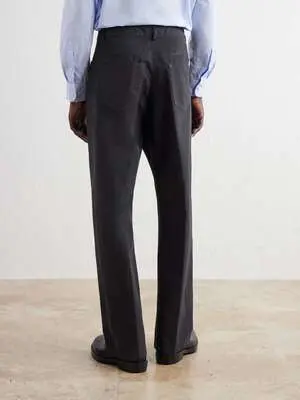 Dries Van Noten Straight-leg Cotton Trousers