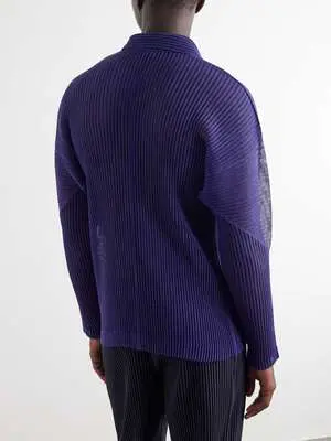 Issey Miyake Rustic Mesh Pleated Shirt