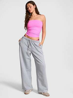 Pink Campus Fleece™ Adjustable-cinch Sweatpants Grey