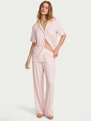 Victoria's Secret Sosoft™ Modal Short-sleeve Long Pajama Set - Print