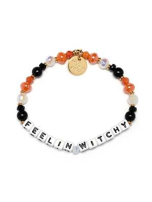 Pink Little Words Project Feelin Witchy Bracelet - Black