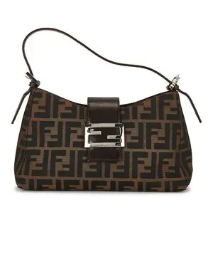 FWRD RENEW Fendi Zucca Shoulder Bag
