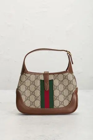 Gucci Gg Canvas Shoulder Bag - Beige