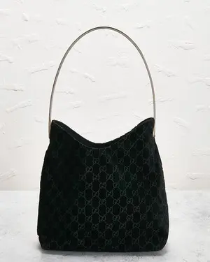 FWRD RENEW Gucci Hobo Bag - Black