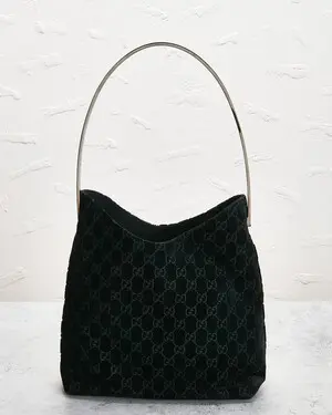 FWRD RENEW Gucci Hobo Bag - Black