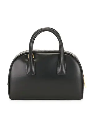Saint Laurent Mini Sac De Jour Supple Boston Bag In Black