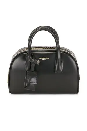 Saint Laurent Mini Sac De Jour Supple Boston Bag - Nero