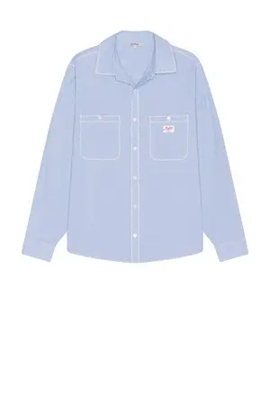 MALBON Benchmark Shirt In Blue