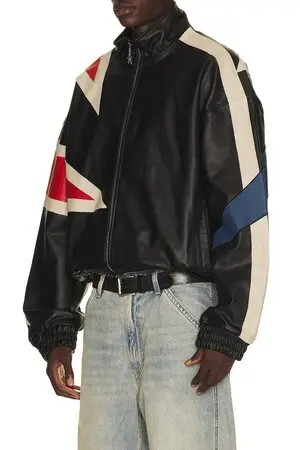 NAHMIAS Mvp Leather Bomber