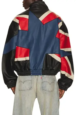 NAHMIAS Mvp Leather Bomber