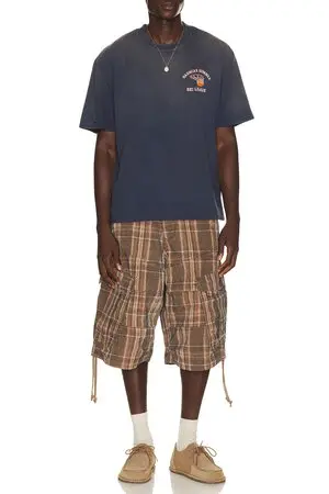 NAHMIAS Rec League Boxy Tee In Blue