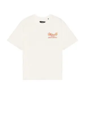 NAHMIAS Wipeout Surf Shop Boxy Tee In White