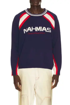 NAHMIAS Miracle Sportswear Sweater In Blue - Cobalt