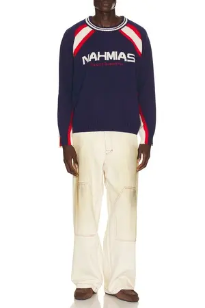 NAHMIAS Miracle Sportswear Sweater In Blue