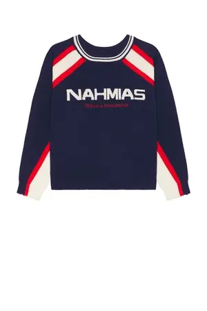 NAHMIAS Miracle Sportswear Sweater In Blue