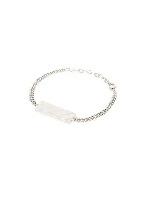 Off-White Diag Bracelet In Metallic - Silver
