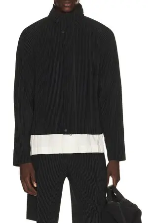 Issey Miyake Tailored Pleats 1 Blouson - Black