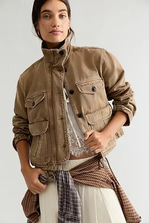 Citizens Of Humanity Funnel Barn Jacket - Tan