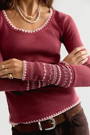 Free People We The Free Aspen Thermal