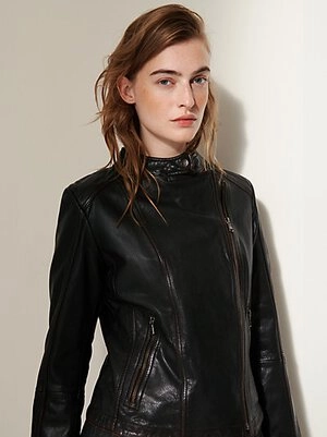 Overland Jess Leather Moto Jacket