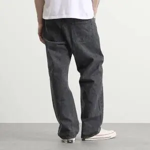 NOMARHYTHM TEXTILE Bandana Embroidery Denim Jeans